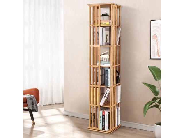 Click here for 6-Tier Rotating Bookshelf  360° Tall Floor Standin... prices