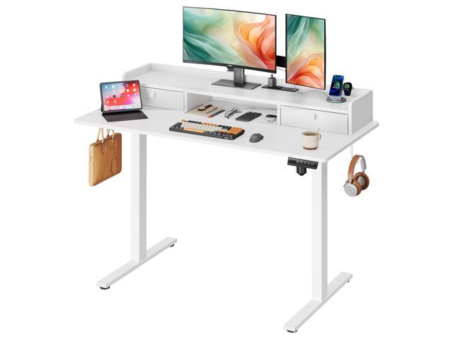 Click here for DEVAISE 48×24 Inch Electric Standing Desk with Dra... prices
