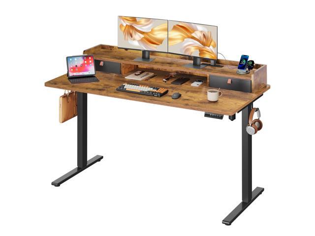 Click here for DEVAISE 55×28 Inch Electric Standing Desk with Dra... prices