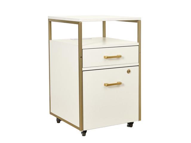 Click here for Modern 2-Drawer Rolling File Cabinet with Lock  2... prices