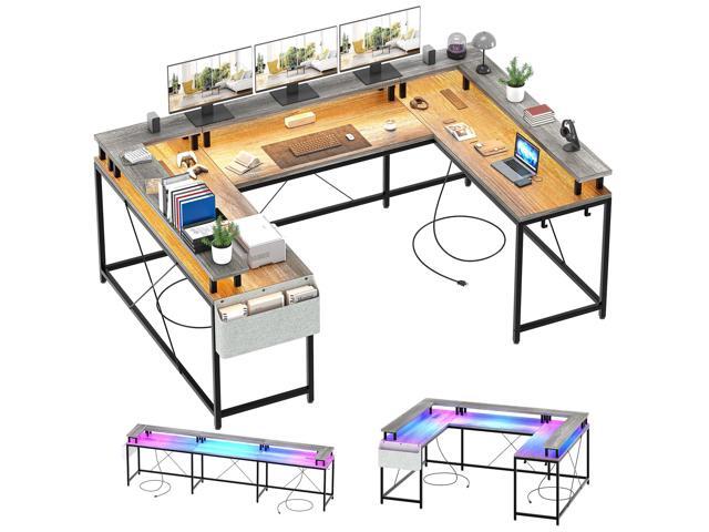 Click here for U-Shaped Table  Reversible L-Shaped Computer Gamin... prices