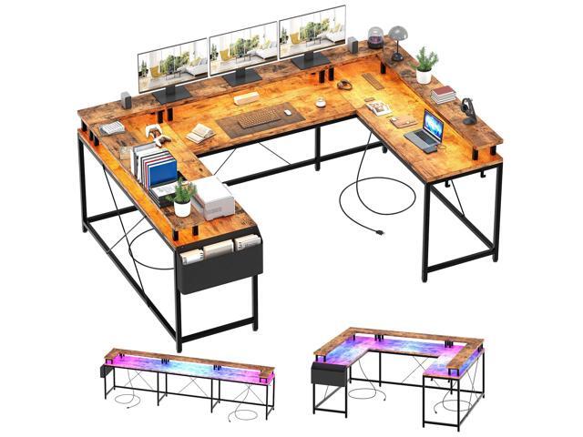 Click here for U-Shaped Table  Reversible L-Shaped Computer Gamin... prices