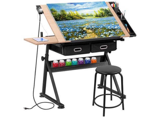 Click here for HomGarden Height Adjustable Drafting Desk Drawing... prices