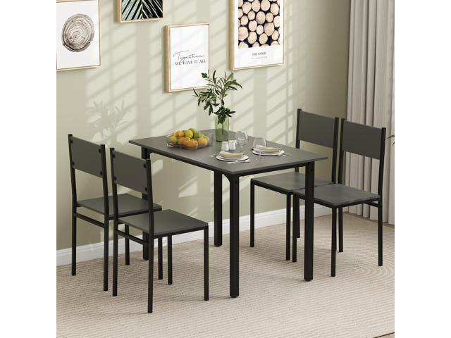 Click here for GOFLAME 5-Piece Dining Table Set  Industrial Kitch... prices