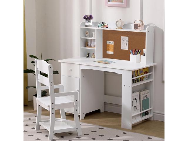 Click here for GarveeHome Kids Desk and Chair Set  Wooden Study T... prices