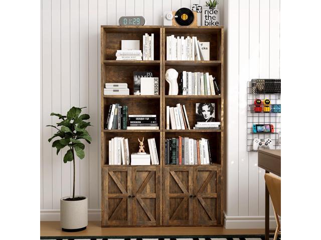 Click here for oneinmil 71.5 Tall Bookshelf and Bookcase Set of 2... prices