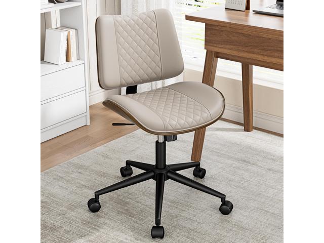 Click here for Home Armless Office Chair  Modern Walnut Desk Chai... prices