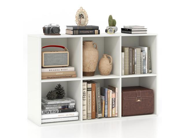 Click here for Giantex 6-Cube Bookcase  3-Tier Cubby Bookshelf  H... prices