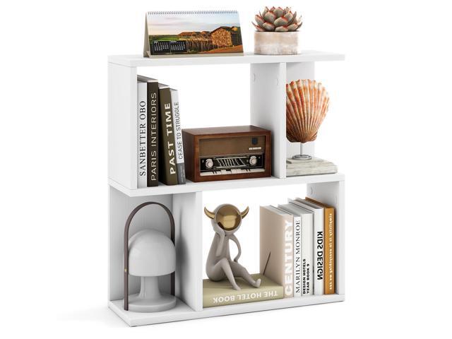 Click here for Giantex 3-Tier S-Shaped Bookshelf  Modern Geometri... prices