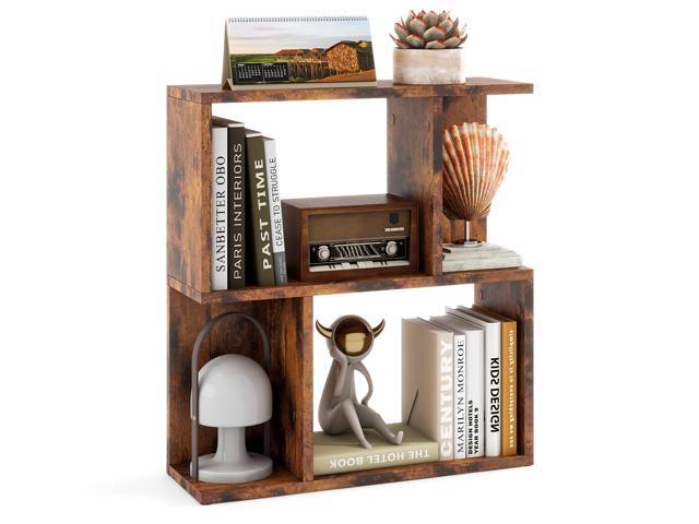 Click here for Giantex 3-Tier S-Shaped Bookshelf  Modern Geometri... prices