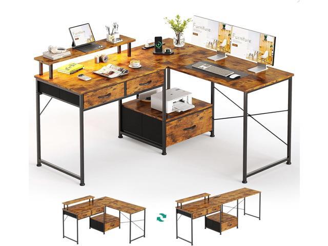 Click here for L Shaped Computer Desk  78.7 Reversible Home Offic... prices