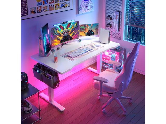 Click here for EnHomee Electric Standing Desk with LED Lights Com... prices