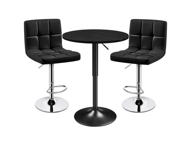 Click here for Yaheetech 3-Piece Bar Table Set  Round Bar Table a... prices