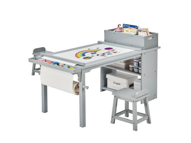 Click here for UNICOO Toddler Drawing and Art Table & Chair Set -... prices