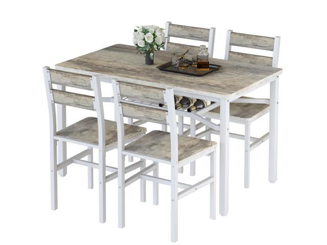 Click here for Hooseng Dining Table Set for 4  Wood Kitchen Table... prices