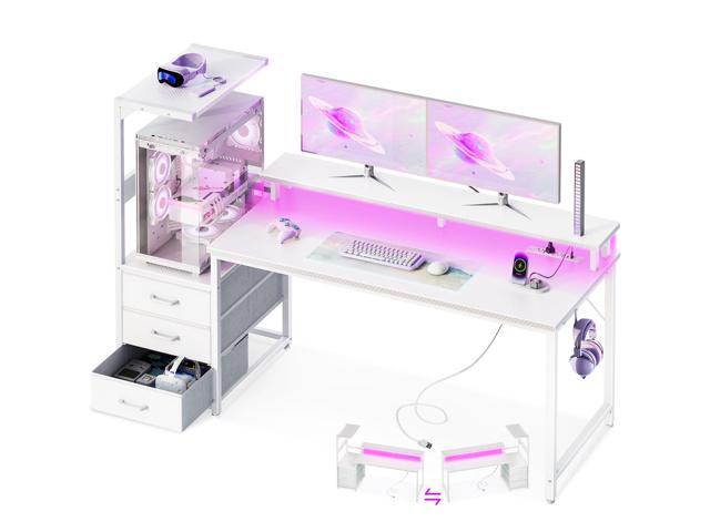 Click here for Casaottima 59 Inch Gaming Desk with USB Charging P... prices