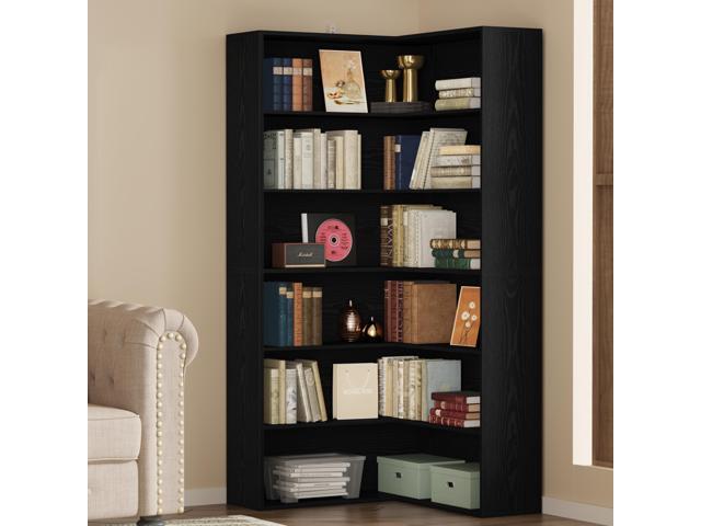 Click here for ANCTOR Corner Bookshelf  6 Tiers Corner Bookcases... prices