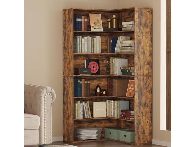 Click here for ANCTOR Corner Bookshelf  6 Tiers Corner Bookcases... prices
