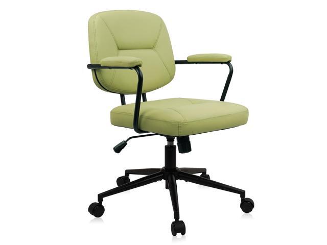 Click here for Leather Home Desk Chair  Adjustable Height 360° Ro... prices