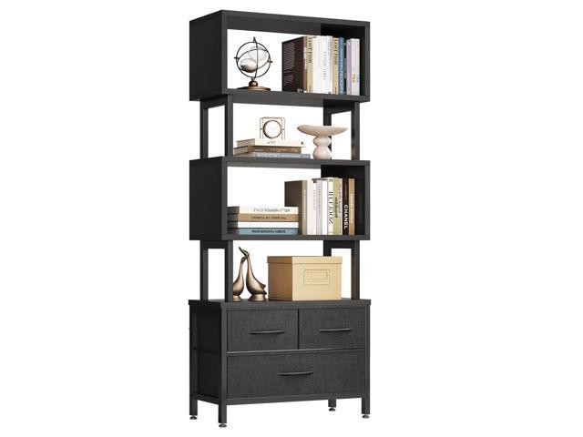 Click here for Casaottima 7 Tier Bookshelf  Tall Geometric Bookca... prices
