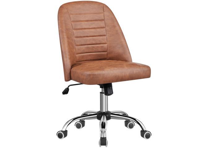 Click here for Yaheetech PU Leather Armless Task Office Chair  Mo... prices
