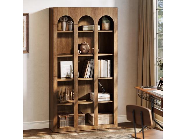 Click here for Tribesigns 70.87 Bookshelf  5-Tier Arched Display... prices