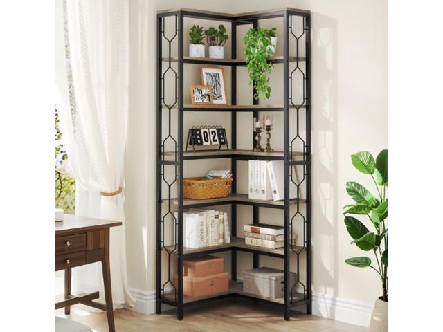 Click here for Tribesigns 7-Tier Corner Shelf  78.7 Tall Bookshel... prices