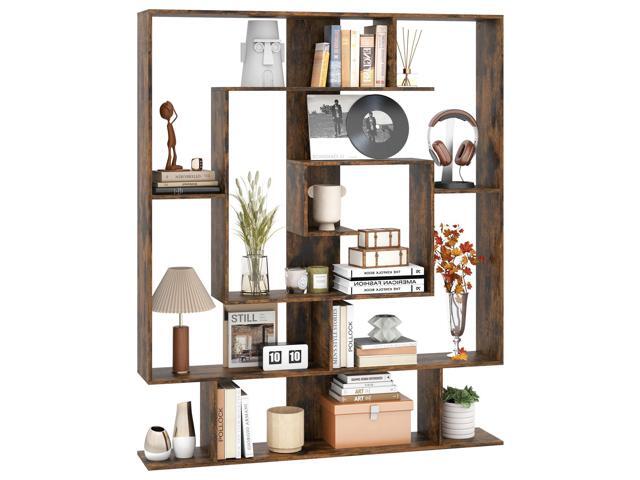 Click here for Giantex 7-Tier Geometric Bookshelf  Modern Bookcas... prices