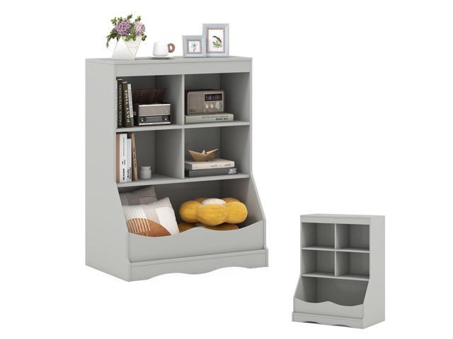Click here for DREAMADE Storage Organizer  Small Bookcase w/ 4 Op... prices