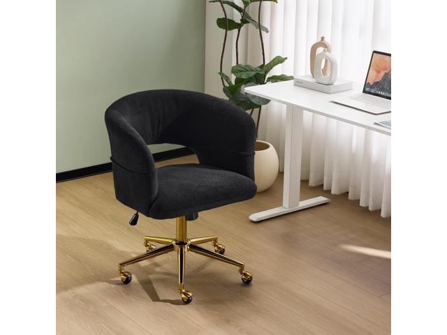Click here for VINGLI Modern Curved Office & Vanity Desk Chair  C... prices