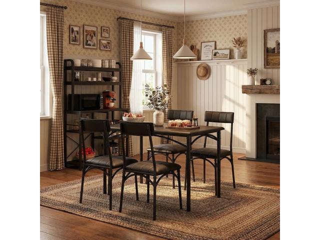 Click here for GAOMON Dining Table Set for 4  5 Piece Kitchen Tab... prices