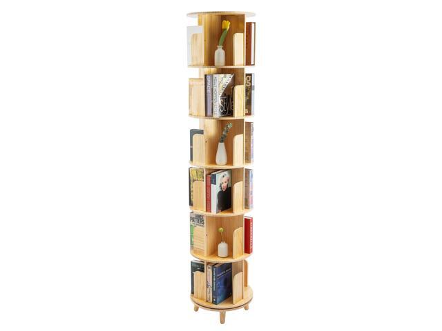 Click here for 6 Tier Rotating Bookshelf Tower  Spinning Bookshel... prices