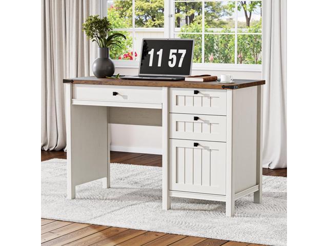 Click here for Farmhouse Executive Desk 45 inch Computer Desk wit... prices