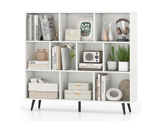 Click here for Giantex 10-Cube Bookcase  3-Tier Modern Bookshelf... prices