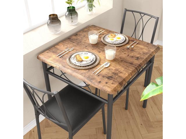 Click here for Dining Table Set for 2  Kitchen Table with 2 Uphol... prices