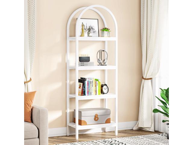 Click here for Tribesigns 4-Tier Industrial Wood Bookcase  70.8 O... prices