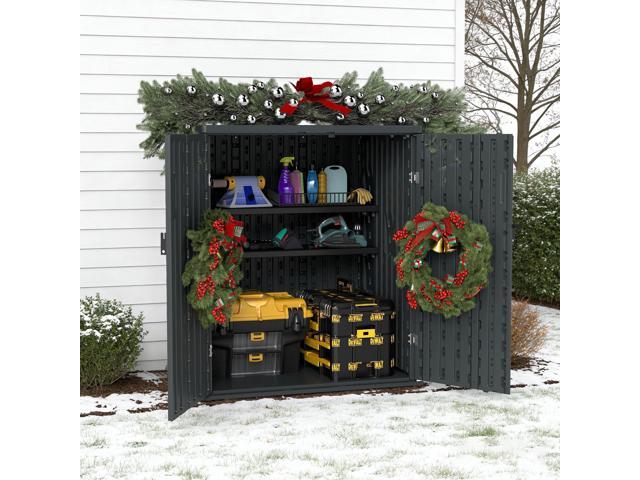 Click here for EHHLY Heavy Duty Small Storage Cabinet Outdoor Wea... prices