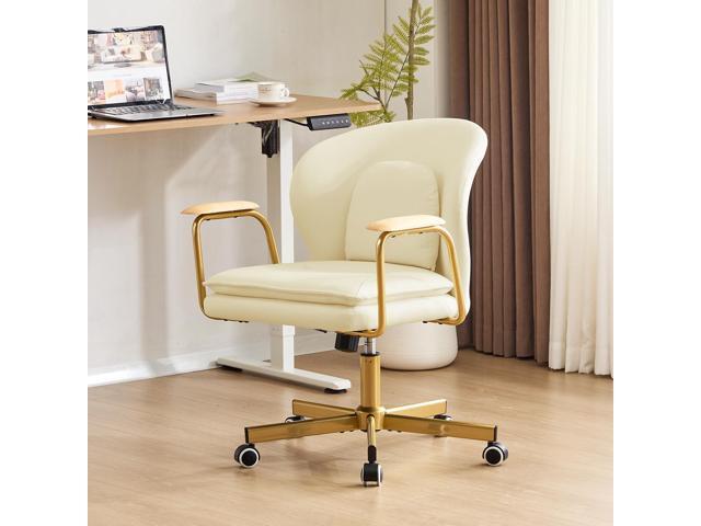 Click here for Furniliving Leather Home Office Desk Chairs Comfy... prices