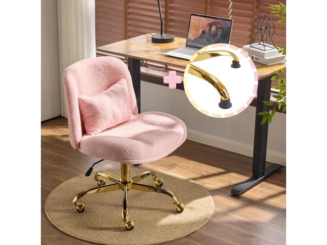 Click here for VINGLI Wide Criss Cross Legged Office Chair Buttpr... prices