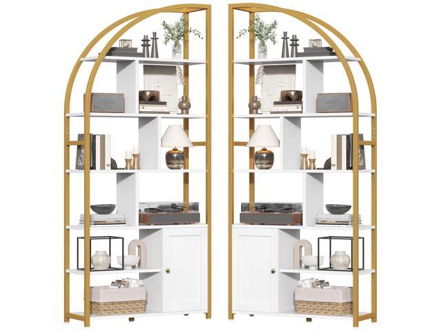 Click here for Semoic 6-Tier Bookshelf Set of 2  71.1 Tall Indust... prices