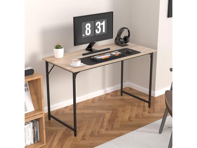 Click here for 47 Inch Computer Desk with Wood Board and Metal Fr... prices