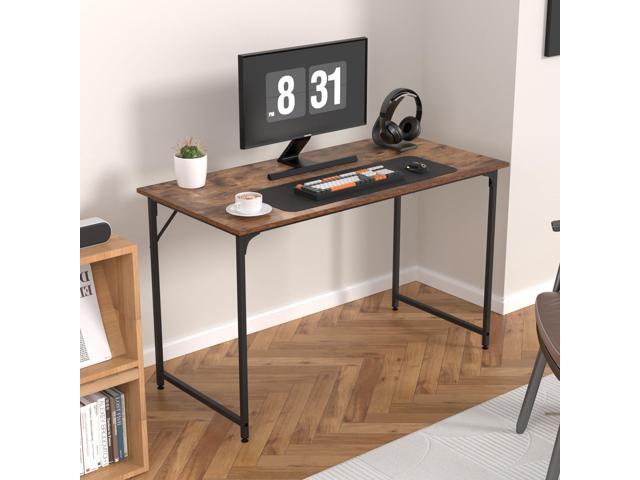 Click here for 47 Inch Computer Desk with Wood Board and Metal Fr... prices