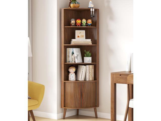 Click here for 5-Tier Corner Shelf  66.73Tall Modern Corner Books... prices
