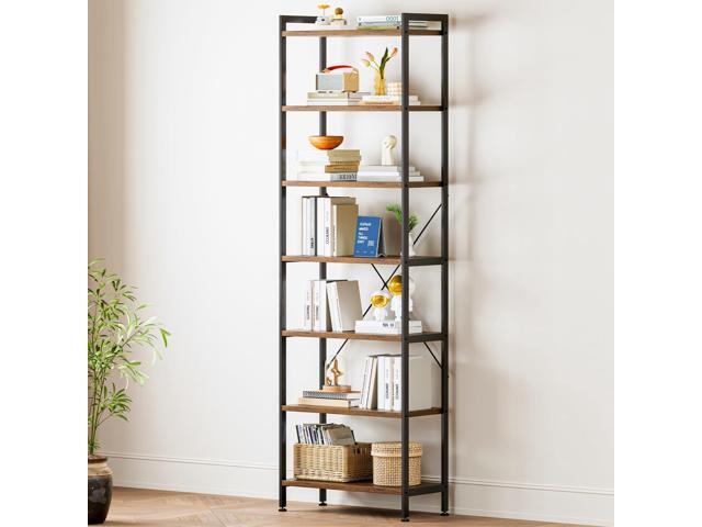 Click here for Casaottima Book Shelf  7 Tier Tall Bookshelf  Mode... prices