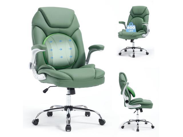 Click here for 400lbs Ergonomic Office Chair with Wide Seat Flip... prices