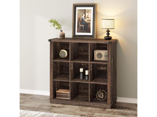 Click here for Garvee Farmhouse Wood Book Shelf  9-Cube Storage O... prices