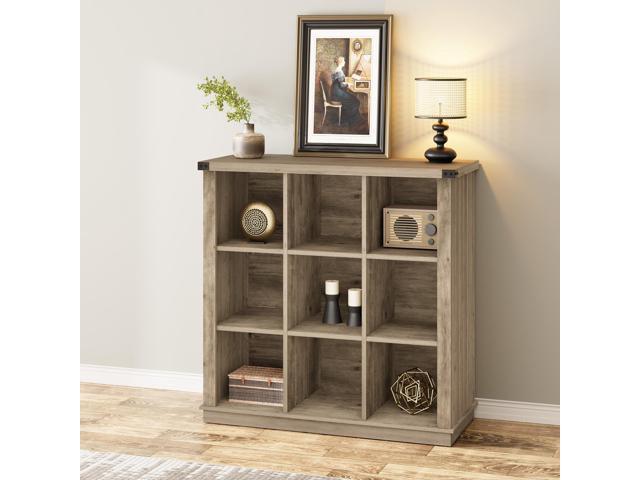 Click here for Garvee Farmhouse Wood Book Shelf  9-Cube Storage O... prices