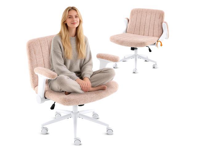 Click here for VINGLI Criss Cross Chair with Adjustable Flip-Up A... prices