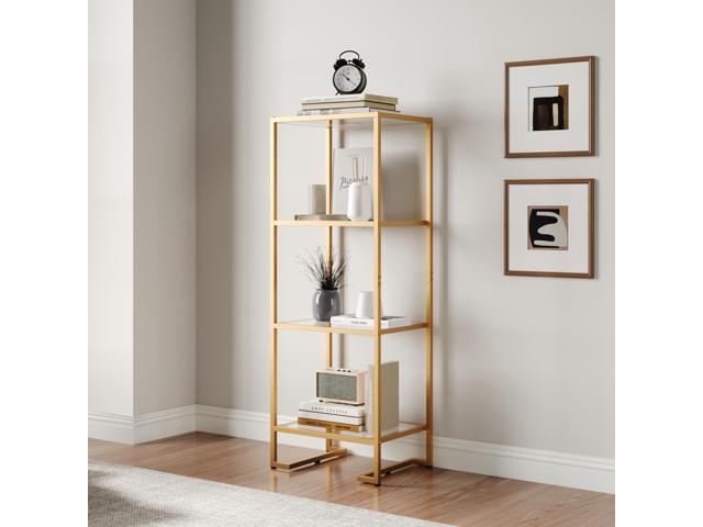 Click here for 4-Tier Glass Bookshelf  Tempered Glass Display She... prices