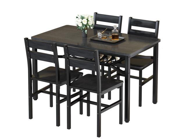 Click here for Hooseng Dining Table Set for 4  Wood Kitchen Table... prices